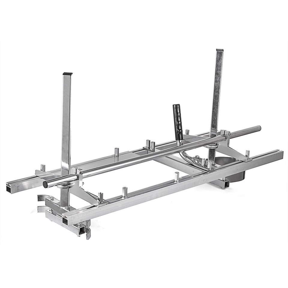 Portable Chainsaw Mill Aluminum Steel Planking Lumber+9FT Rail Mill ...