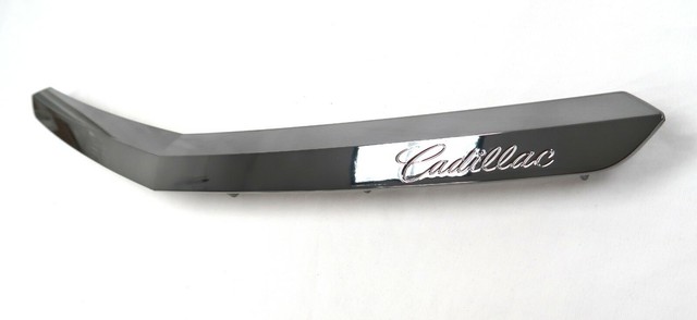 Cadillac ATS Sedan OEM Rear Bumper Fascia Molding Trim Black Chrome ...