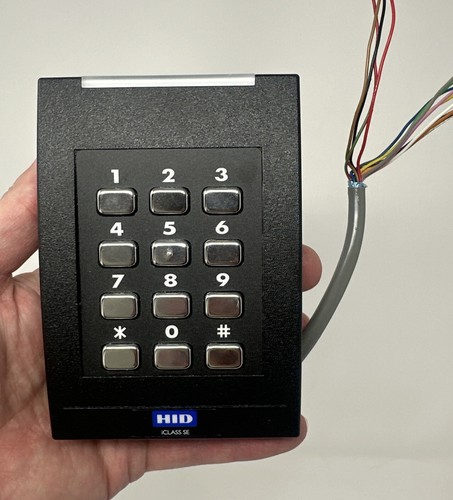GRADE A USED HID iCLASS SE RK40 Keypad Wall Switch Reader ...