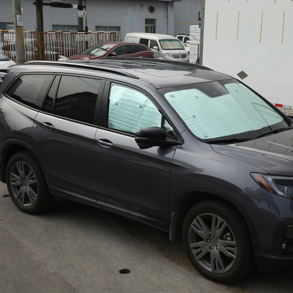 Car Sun Shade Windshield Window Sunshade Cover For Honda Pilot 2016 ...