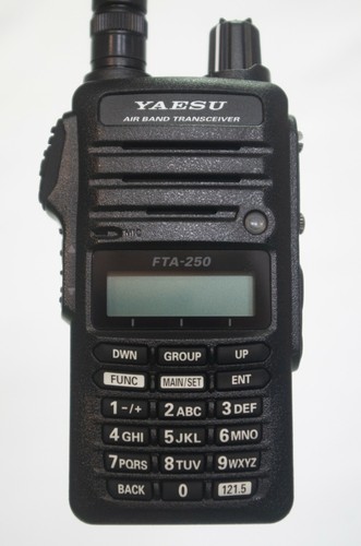 YAESU FTA-250L - AVIATION AIRCRAFT HANDHELD RADIO | eBay UK