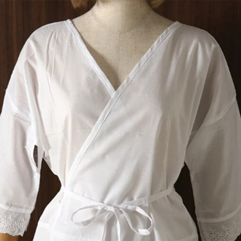 Japanese Kimono Yukata Undergarment Cotton Fabric Lace Lining Underwear ...