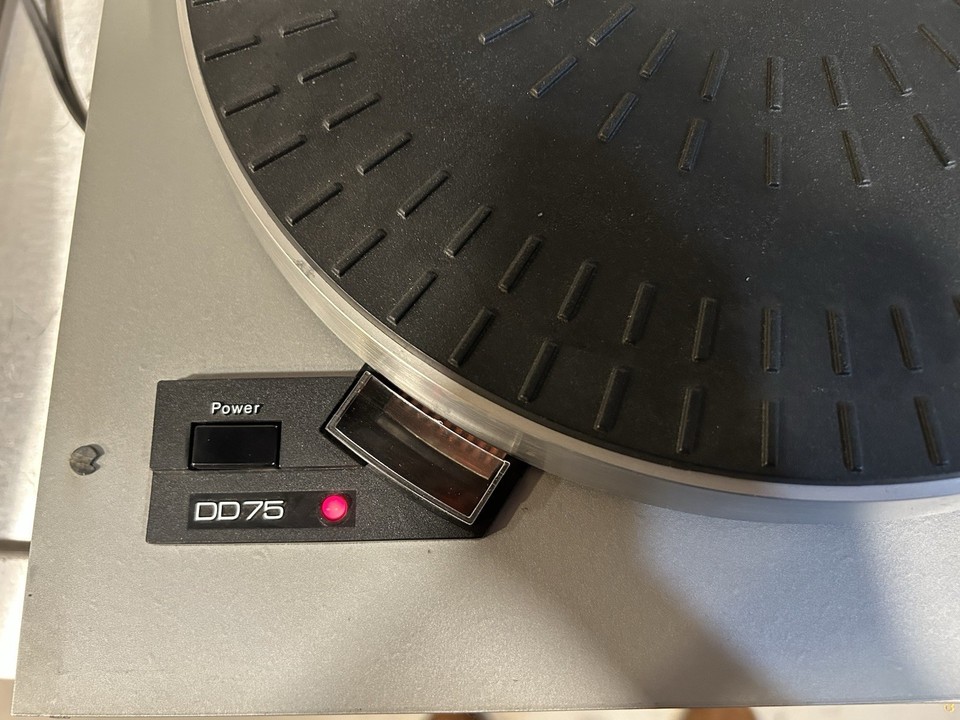 Garrard Direct Drive Turntable DD75 Tested Working Watch Video | eBay