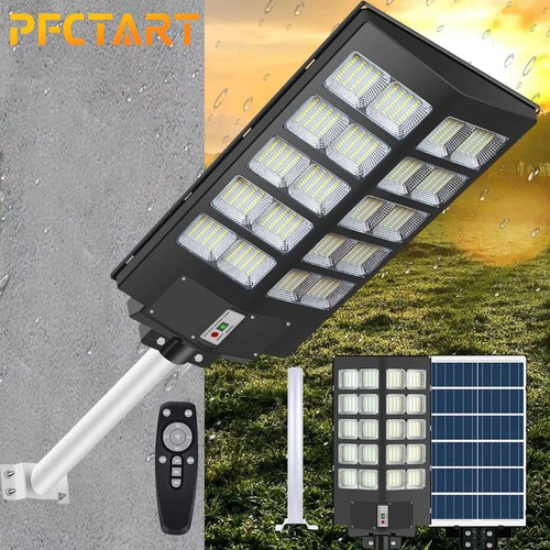 Commercial 100000000000LM 2000W Solar Street Lamp IPX7 Dusk Dawn Road ...