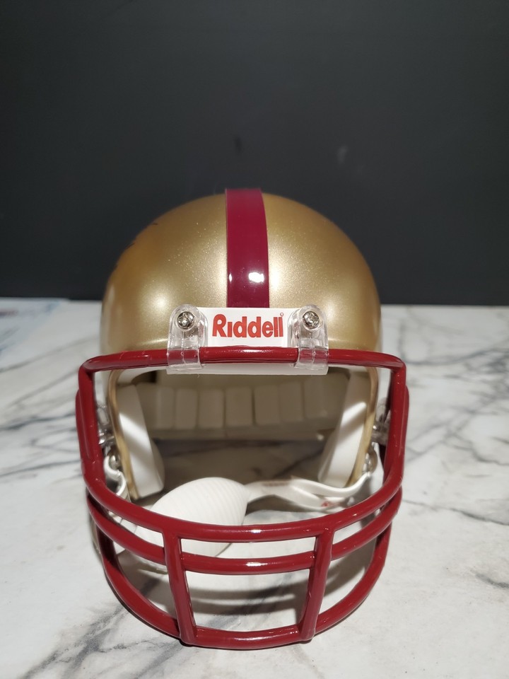 Doug Flutie Gerard Phelan Signed Boston College Mini Helmet "11-23-84 ...