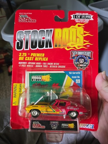 NASCAR Racing Champions - Stock Rods - Kellogg's '63 Corvette | eBay