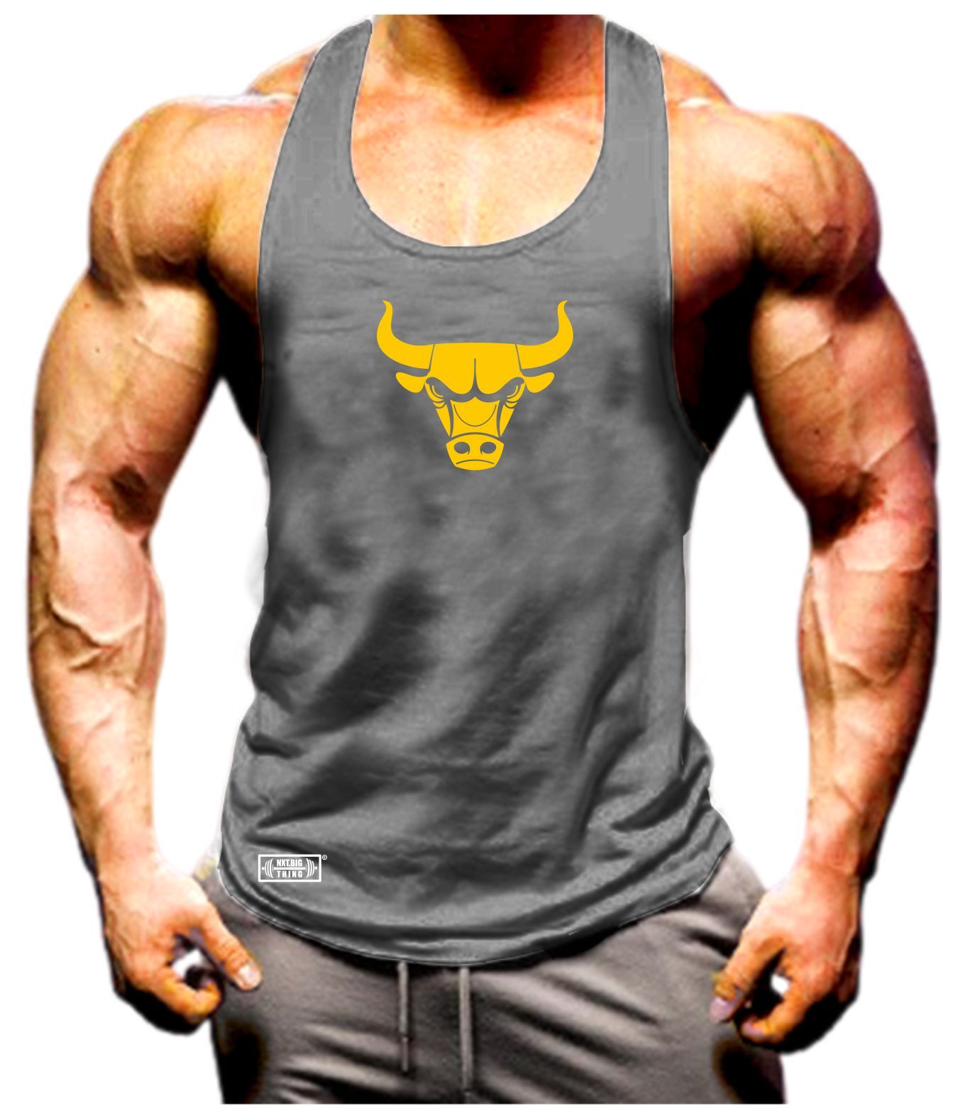 Bull Vest Gym Clothing Bodybuilding Training Workout Exercise Fitness ...