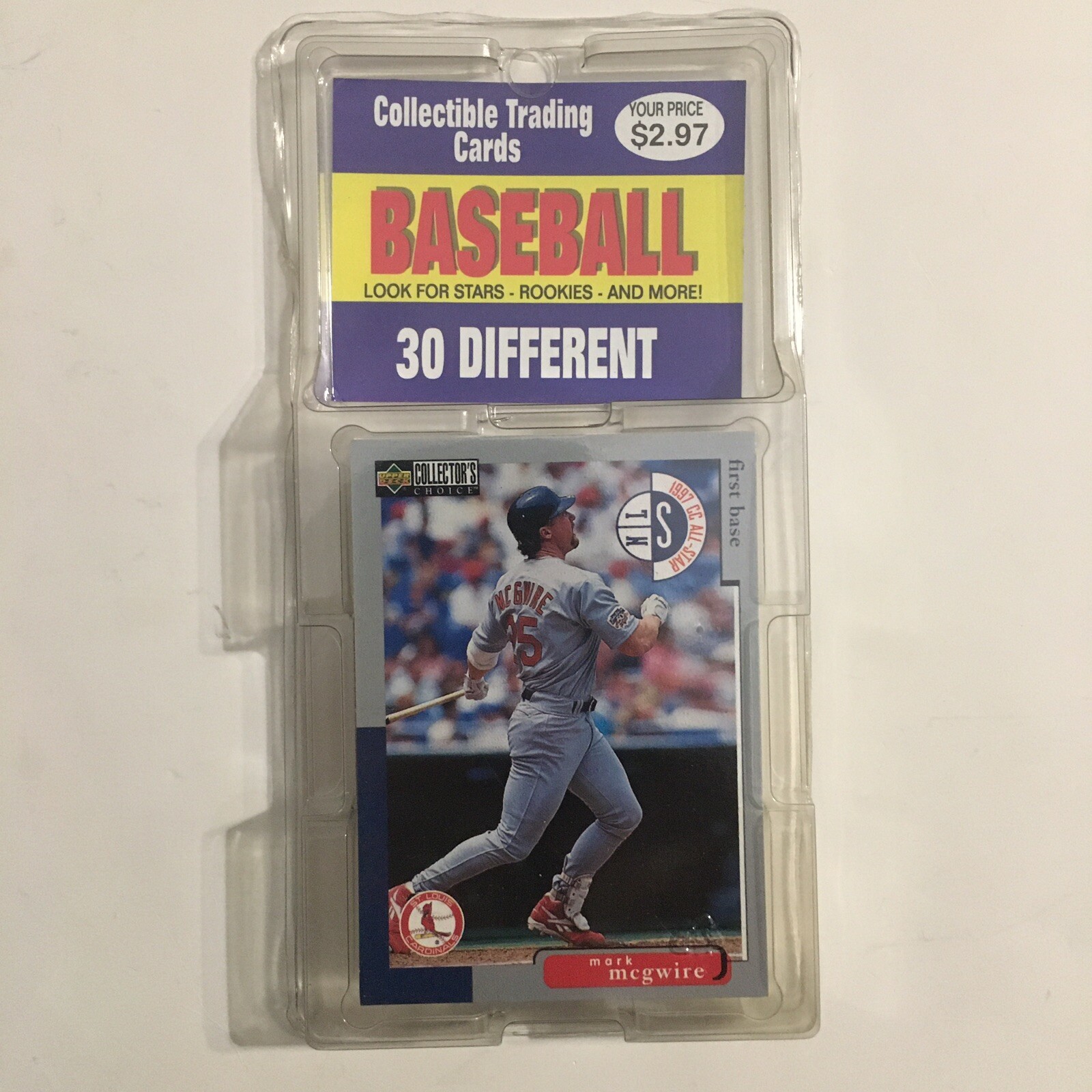 1997 Upper Deck Collector’s Choice Baseball Trading Cards Pack | eBay