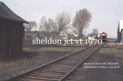 Central Vermont Railway 1511 Sheldon Jct. Vt 5 1 1970 | eBay