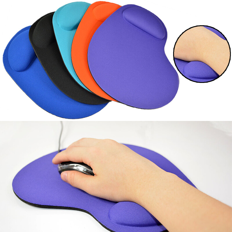 Mouse Pad Wrist Rest Support Ergonomic Comfort Mat Non-Slip PC Laptop ...