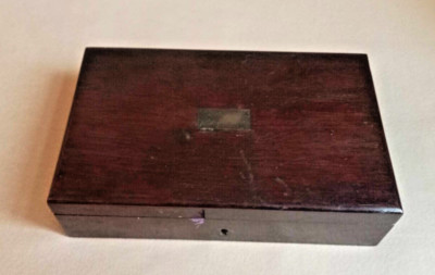 Antique Victorian Student Instrument Drawing Wooden Box 1904 School ...