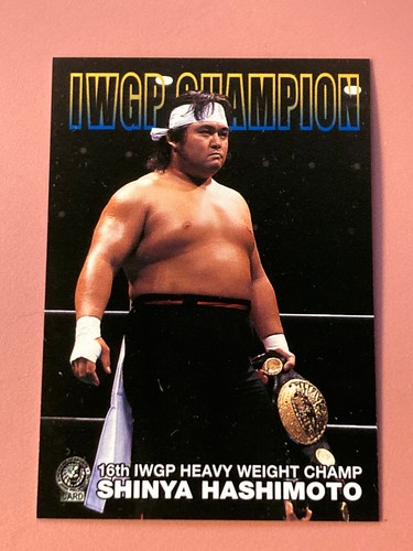 Shinya Hashimoto 1998 Bandai New Japan Pro Wrestling Card #110 | eBay