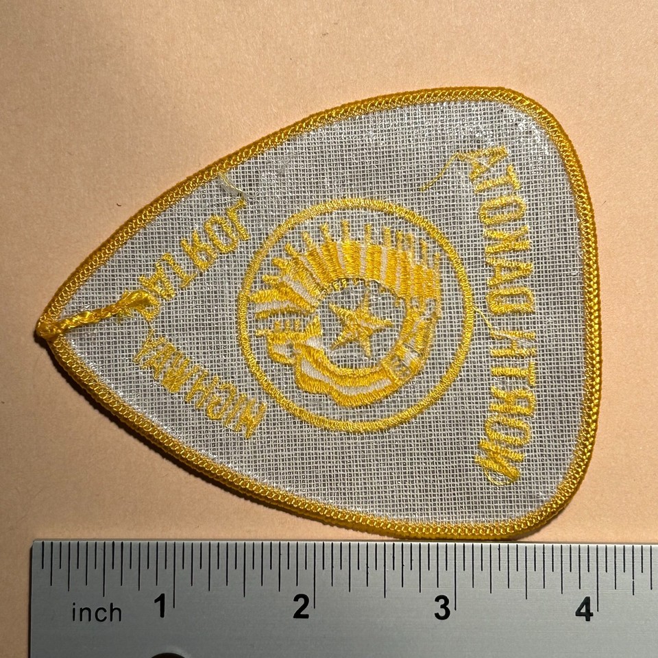 NORTH DAKOTA HIGHWAY PATROL - SHOULDER PATCH | eBay