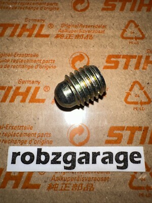 NEW OEM STIHL M12 GRUB SCREW / SET SCREW FOR BT308 BT360 AUGER 0000-951 ...