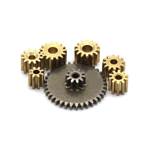 Motor Gear Metal Gears Mini Pinion Metal Gear For Rc Model Spindle Gear ...