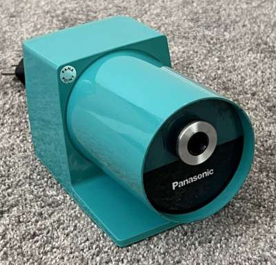 Vtg MCM Panasonic Electric Pencil Sharpener KP-22A Pana Point Teal ...