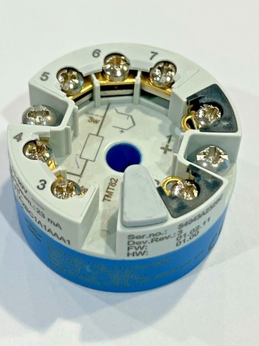 ENDRESS + HAUSER TMT82 - F1A2BC1A1AAA1 DUAL-INPUT TEMPERATURE ...