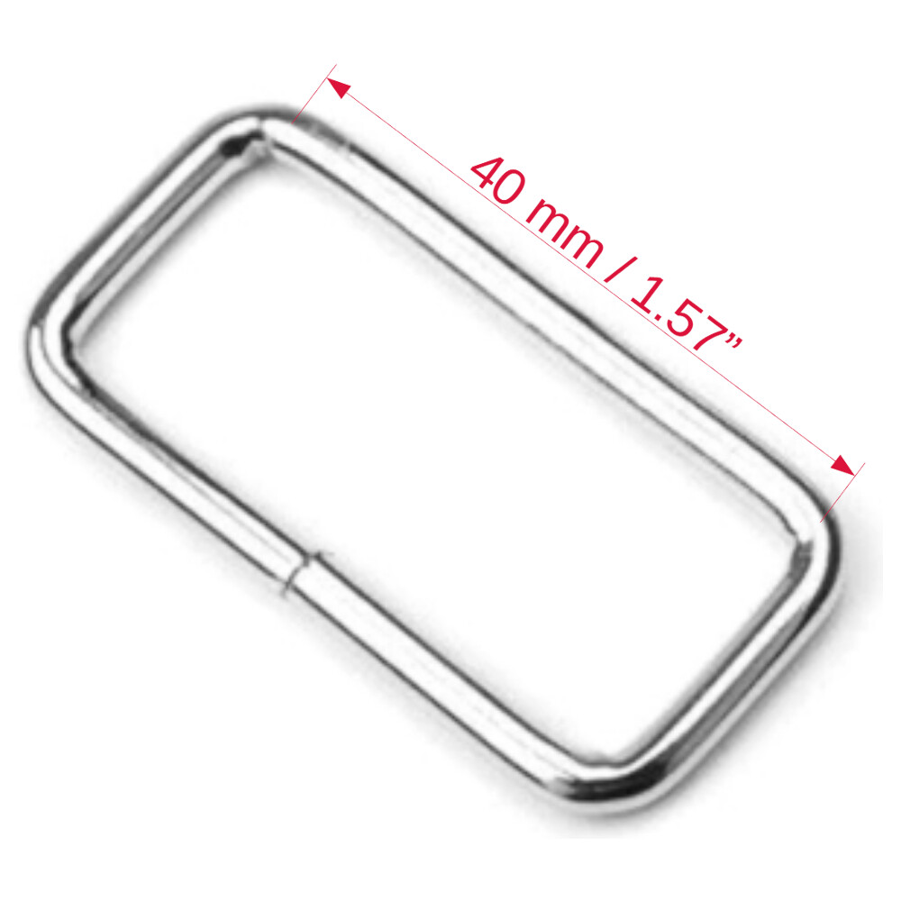Buckles for 40mm 1.57" Webbing Strap D Rings O Rings Sliders Loops ...