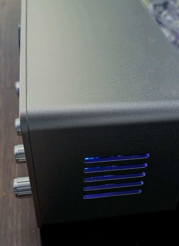 HiFi Valve Tube Preamp 4-way Audio Switcher Box Splitter Headpone Amp w ...