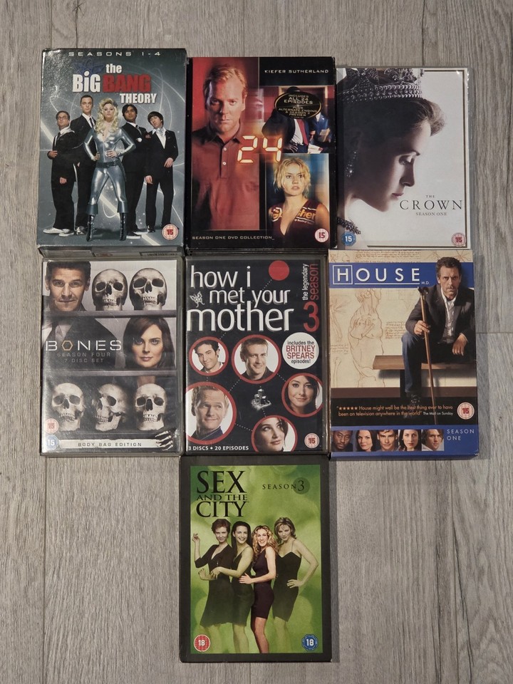 Job Lot TV and Film Boxset DVD Bundle 19 Boxsets Used - Region 2 | eBay UK