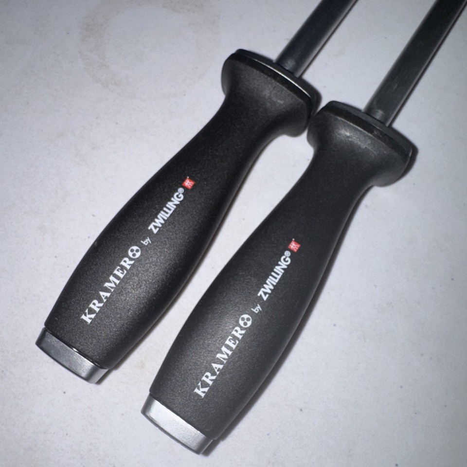 ZWILLING Kramer Accessories 12.25 inch, Double Cut Honing Steel | eBay