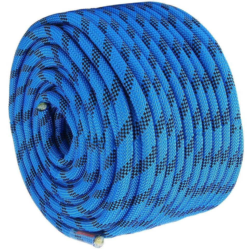 12.7mm Static Climbing Rope,45.7M(150ft) Outdoor Rock Climbing Rope ...