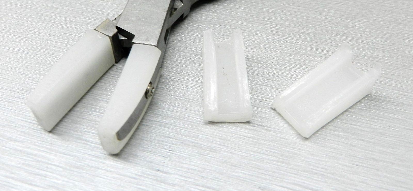 Nylon Jaw Replacement Jaws for Pliers Flat Nose * Wide Flat Tips ...