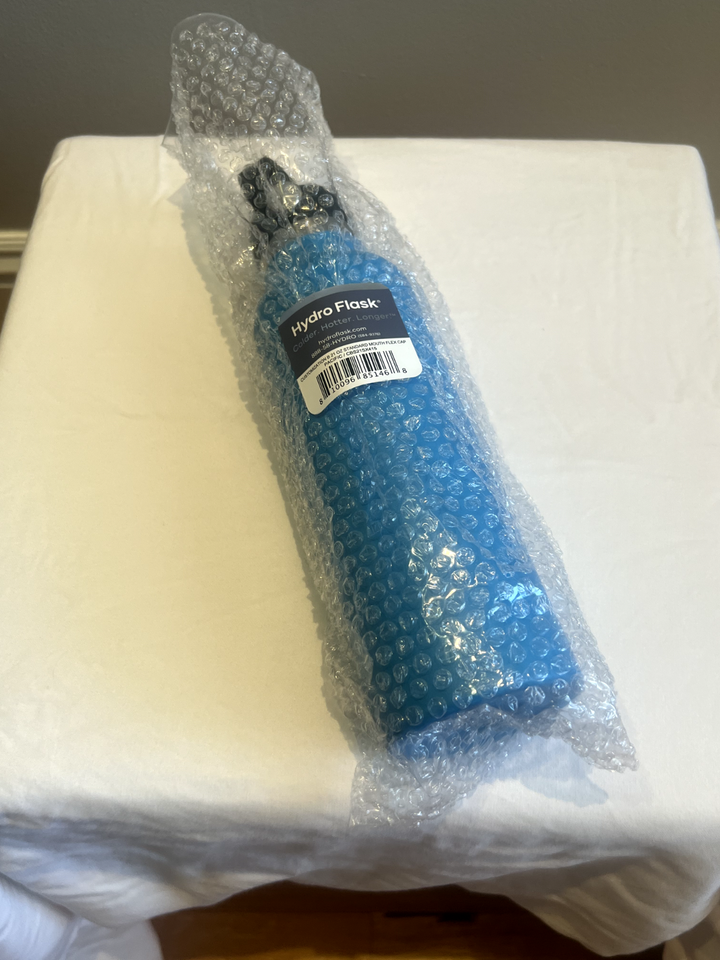 Hydro Flask 21oz Standard Mouth Water Bottle Insulated Flex Lid Pacific ...