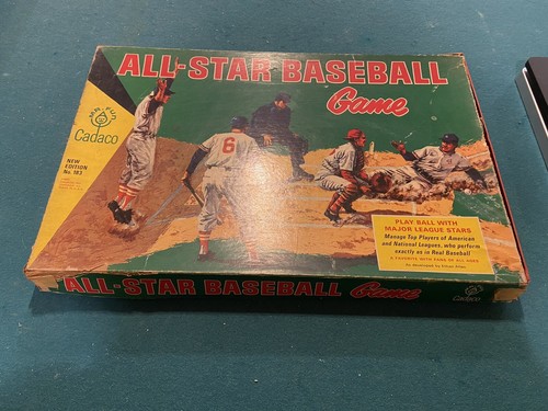 Vintage 1967 CADACO All Star Baseball Board Game Complete | eBay