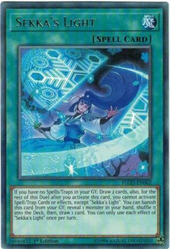 SEKKA'S LIGHT *** RARE MINT/NM FLOD-EN062 YUGIOH! | eBay