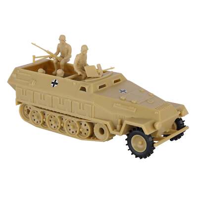 BMC CTS WW2 German Hanomag Halftrack Classic Toy Soldier Plastic Armor ...