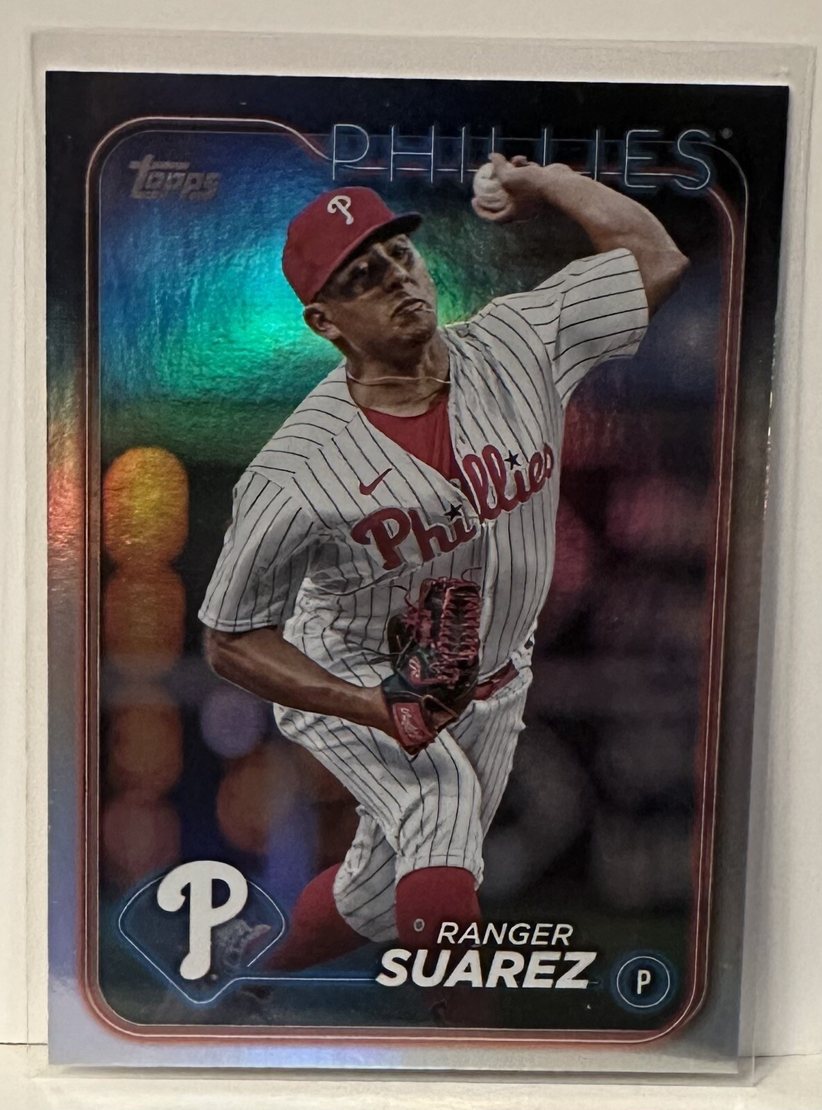 Ranger Suarez 2024 Topps Series 1 Rainbow Foil Philadelphia Phillies ...