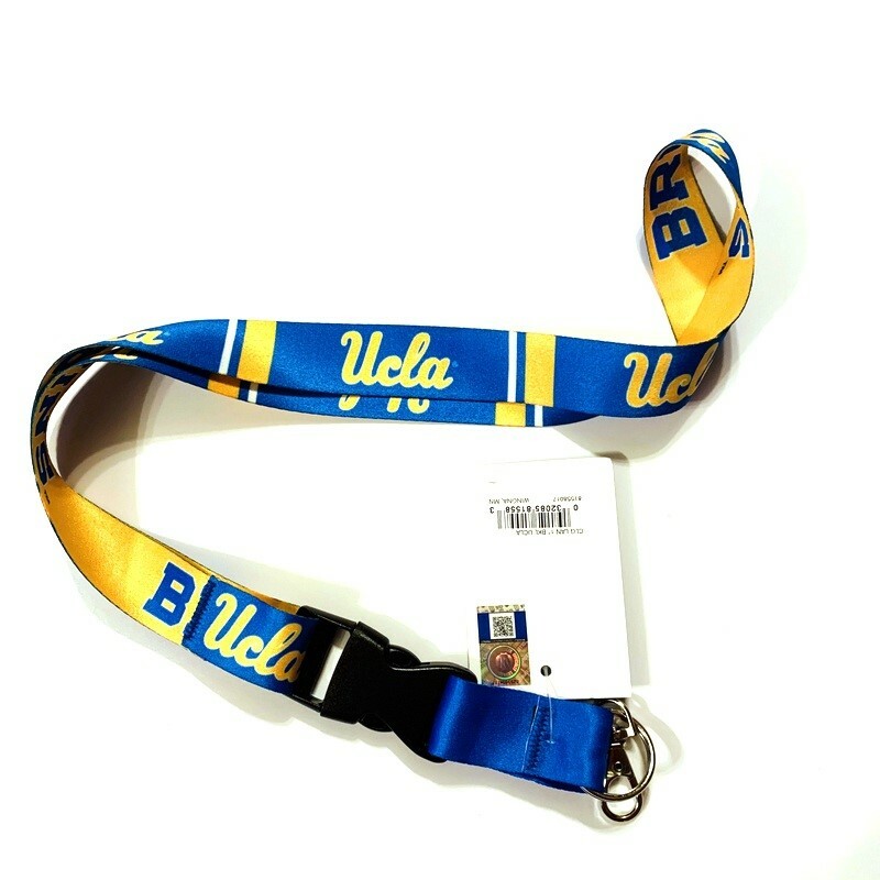 UCLA Bruins NCAA Lanyard Clip Neck Tag Keychain for ID Keys Ticket Fan ...
