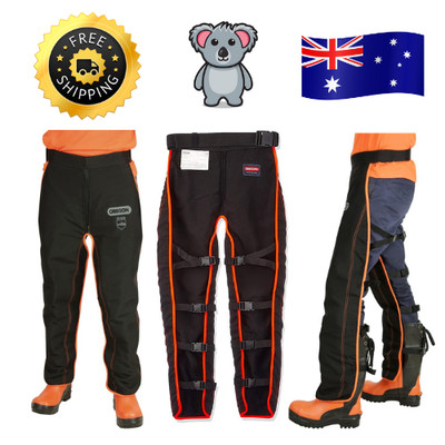 Oregon Chaps with Protective Chainsaw Apron, Adjustable Chainsaw Chaps ...