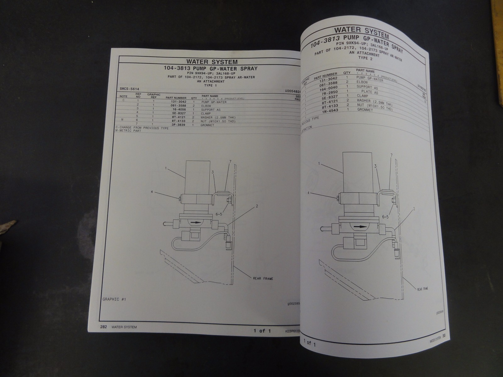 Caterpillar CAT CB-214C CB-224C Vibratory Compactors Parts Manual ...