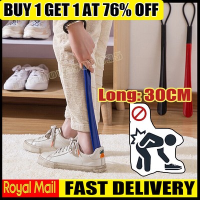 Long Handled Shoe Horn Plastic Shoehorn Shoe Remover Mobility Aid Easy ...