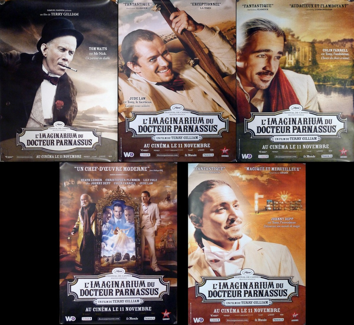 Affiche De L'imaginarium Du Docteur Parnassus L'Imaginarium Du Docteur