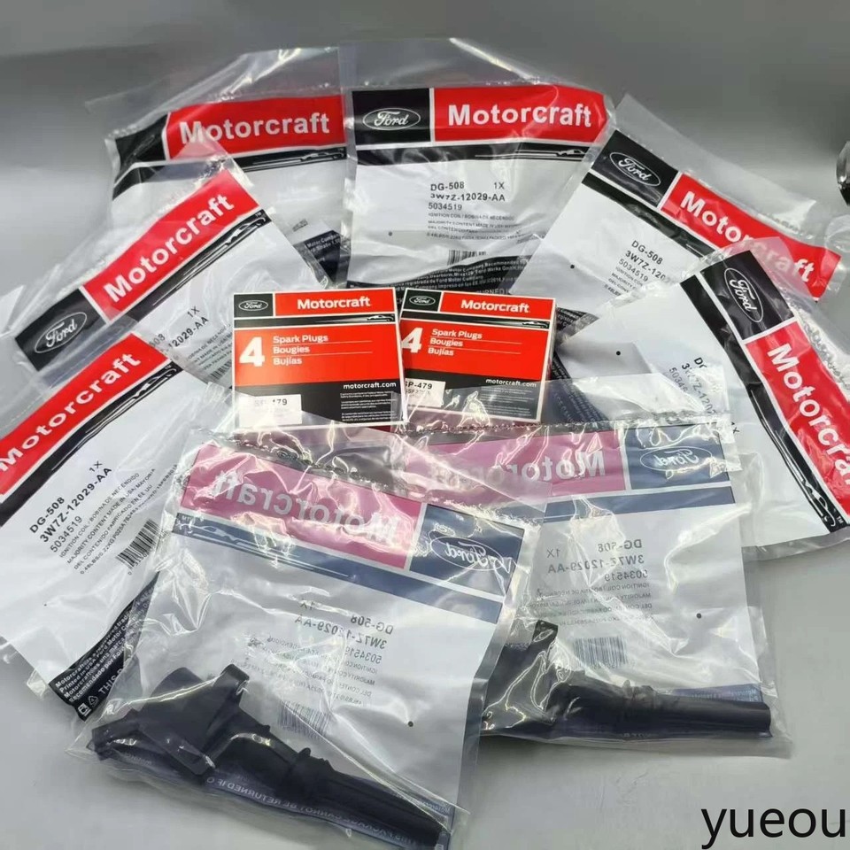 8Set Motorcraft Ignition Coil DG508 &Spark Plug SP479 For Ford F150 4.6 ...