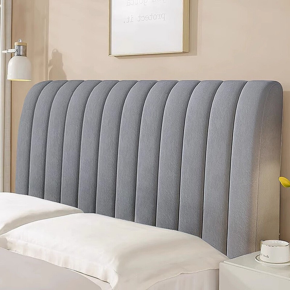 Luxury Thick Headboard Cover Soft Bed Head Back Decor Protector ...