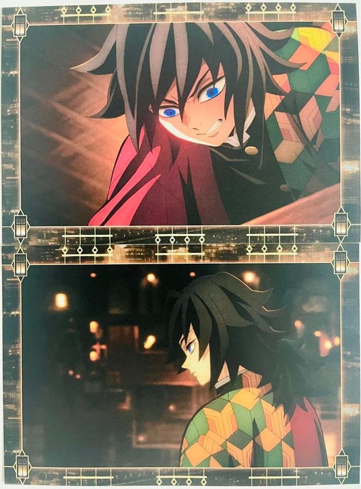 Demon Slayer Kimetsu no Yaiba Mugen Train Arc Teaser Postcard Set 6pcs ...