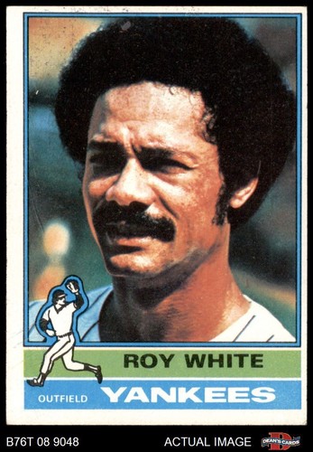 1976 Topps #225 Roy White Yankees 4 - VG/EX | eBay
