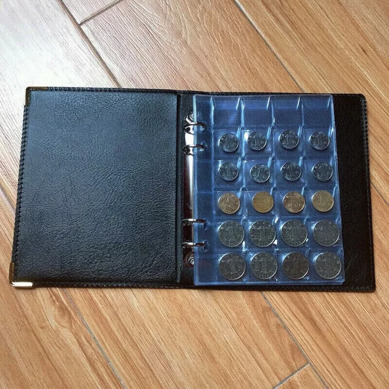 480Pocket ~Coin Collection Storage Book Album Money Holder~Coins Folder ...