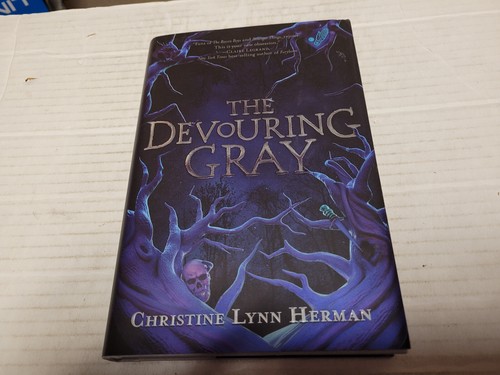 The Devouring Gray by Christine Lynn Herman (2019, Hardcover) SIGNED ...