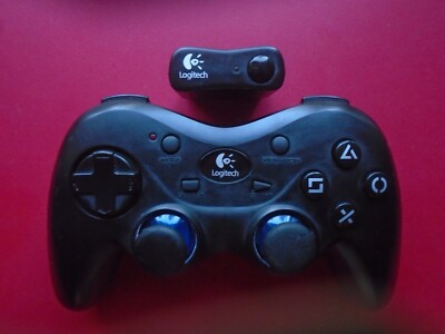 Logitech Cordless Action Controller G-X2D11 for PS2 (PS1) w/ Receiver ...