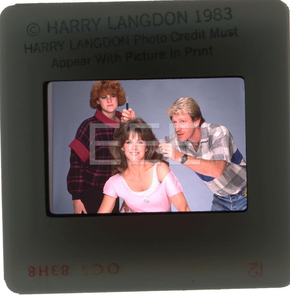 1983 Jane Fonda Workout Actress Model by Harry Langdon Transparency w ...