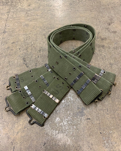 US Army Pistol Webbing Belt, Equipment Belt, Vietnam War, M-56, Size M ...