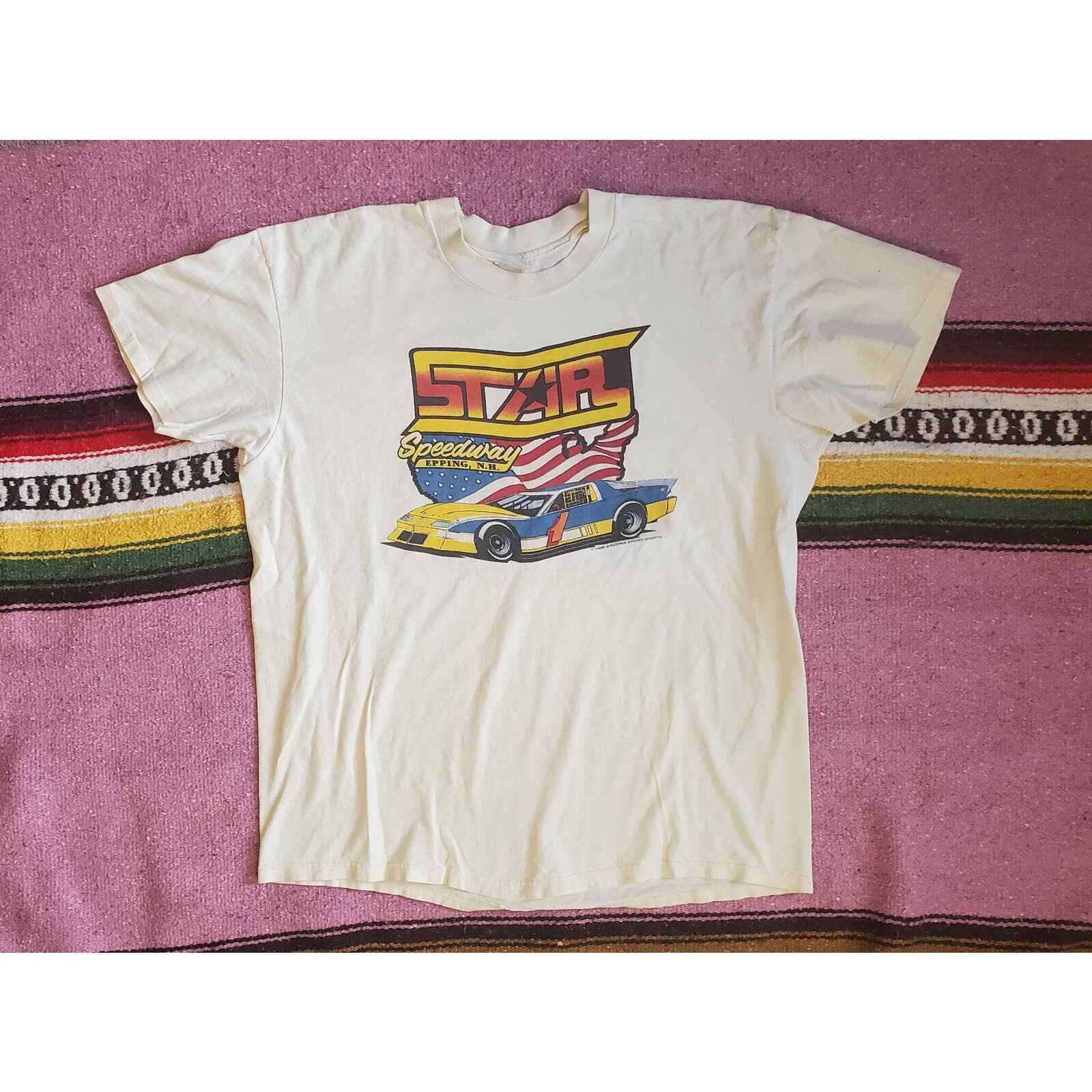 Rare Vintage Star Speedway Racing 1988 Shirt XL Made … - Gem