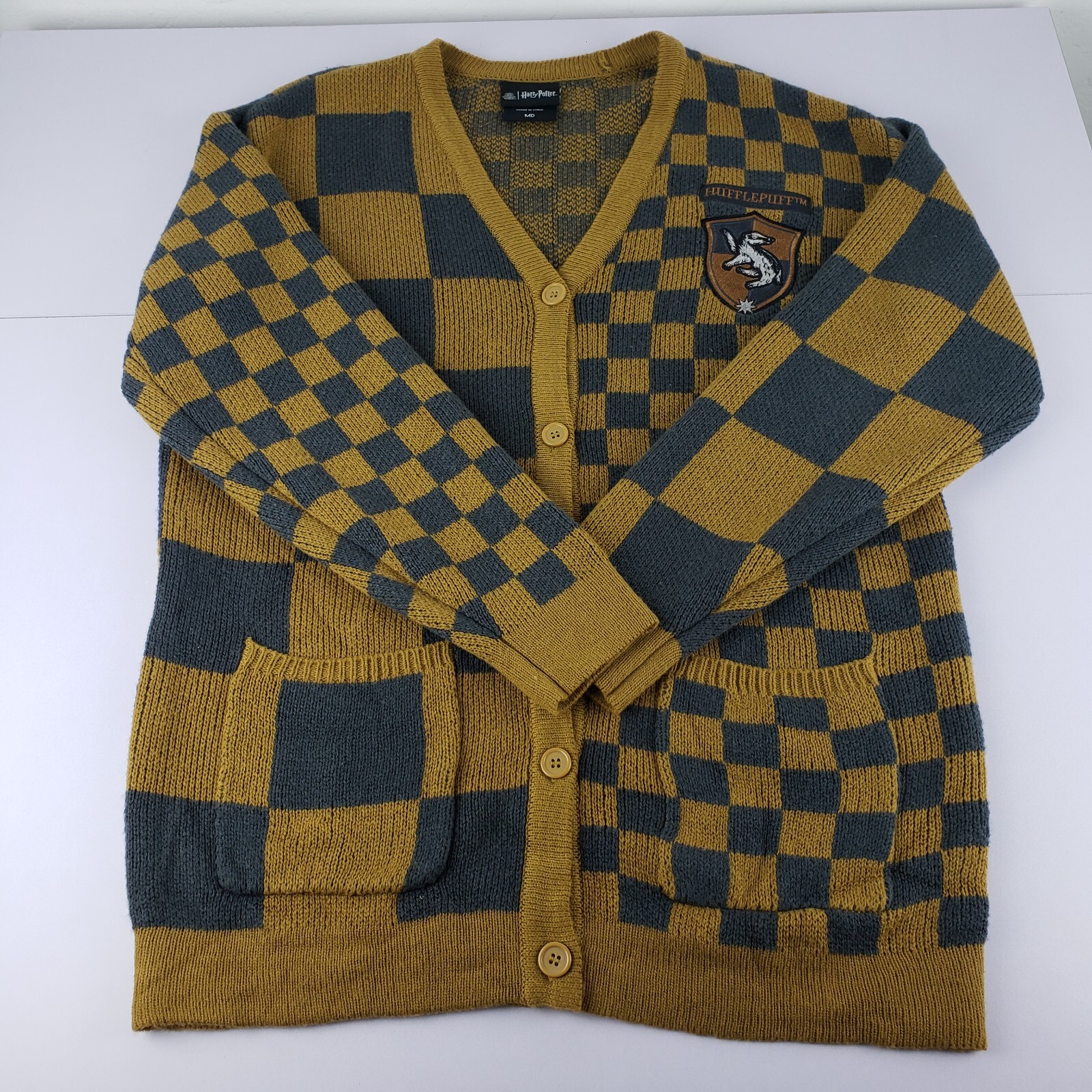 Wizarding World Hufflepuff Harry Potter Cardigan Swea… - Gem