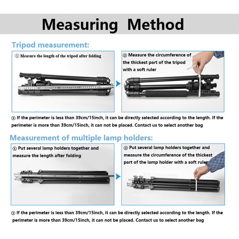 20"-39" Camera Tripod Padded Bag Light Stand Holder Storage Shoulder ...
