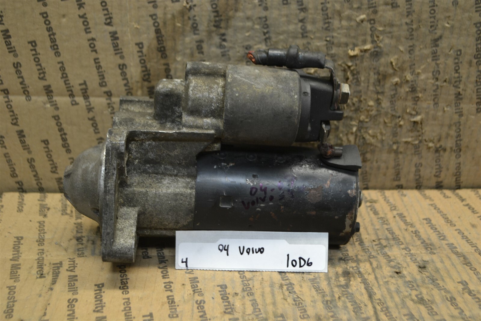 04-06 Volvo S40 Engine Starter OEM 0001108402 Motor 4-10D6 | eBay